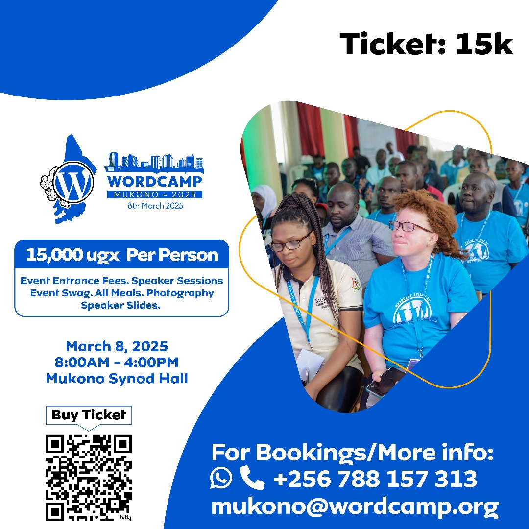 WordCamp Mukono 2025 – Celebrating Women’s Efforts in the WordPress ...